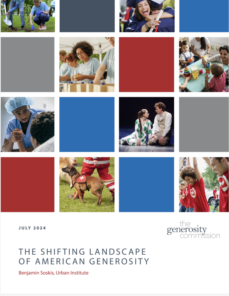 An Important New Report on American Generosity - Lake Institute on ...