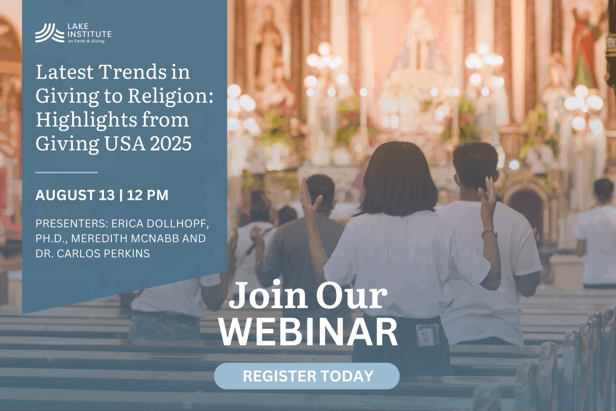 Upcoming Webinar: Latest Trends in Giving to Religion - Lake Institute ...